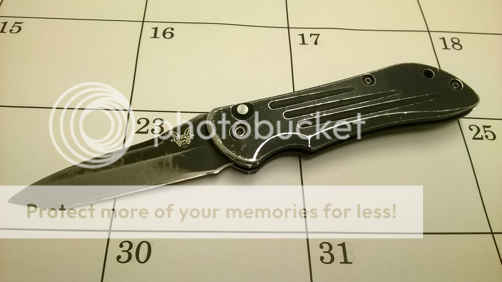For Post 2K I Present my Well Worn EDC Benchmade 9100 Stryker Auto ...
