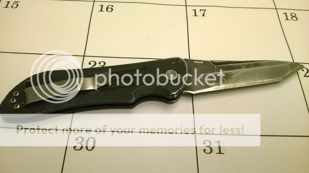 For Post 2K I Present my Well Worn EDC Benchmade 9100 Stryker Auto ...