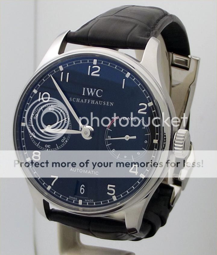 WatchNet: Luxury Time: FS: BNIB IWC Portuguese Models REF# IW371445 ...